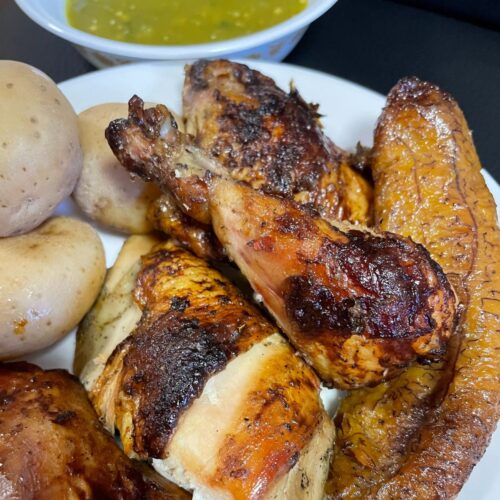 Simple and Juicy Colombian Roasted Chicken (Pollo Asado) - Pleasantly ...